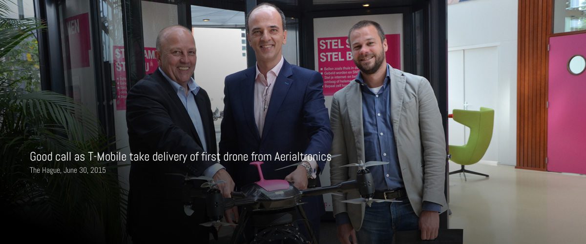 T-Mobile Netherlands plays the game of drones