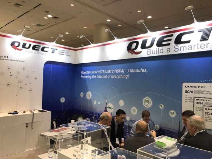 Quectel Showcases Latest Cat M1 Developments at MWC Americas.