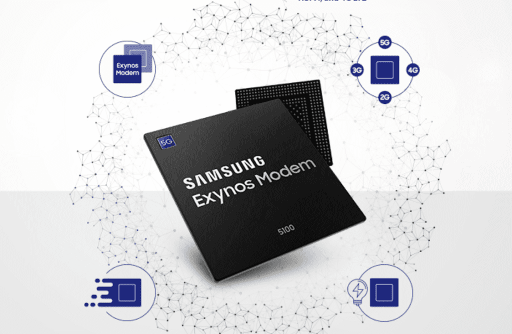 Samsung 5G modem supports sub-6 GHz and millimeter wave frequencies