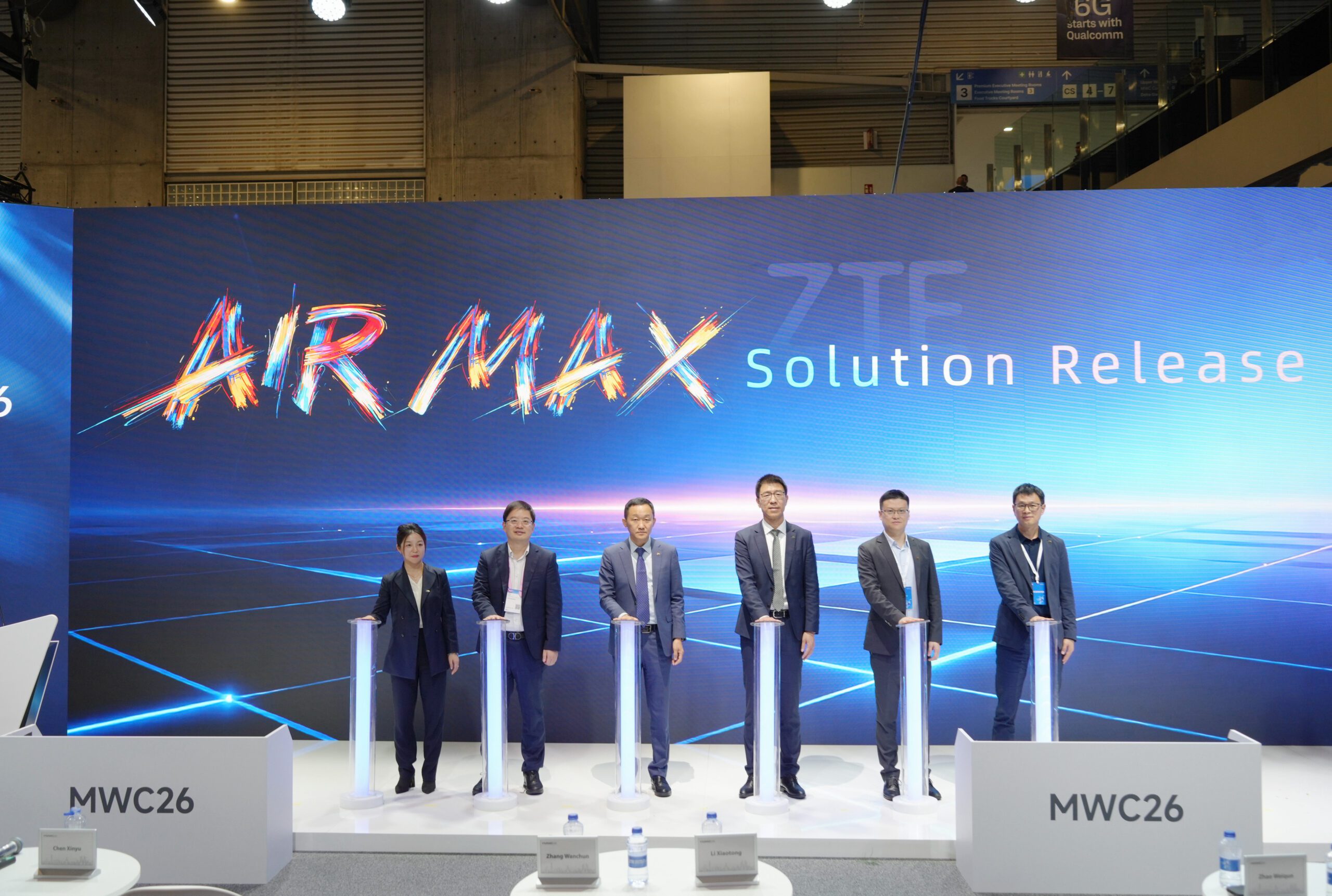 ZTE launches AIR MAX solution at MWC Barcelona 2026